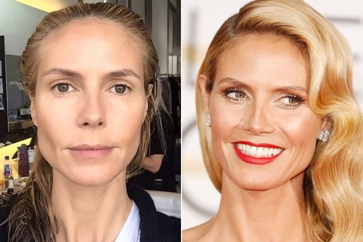 Ces Photos De Célébrités Prises Sans Maquillage Vous Laisseront Sans